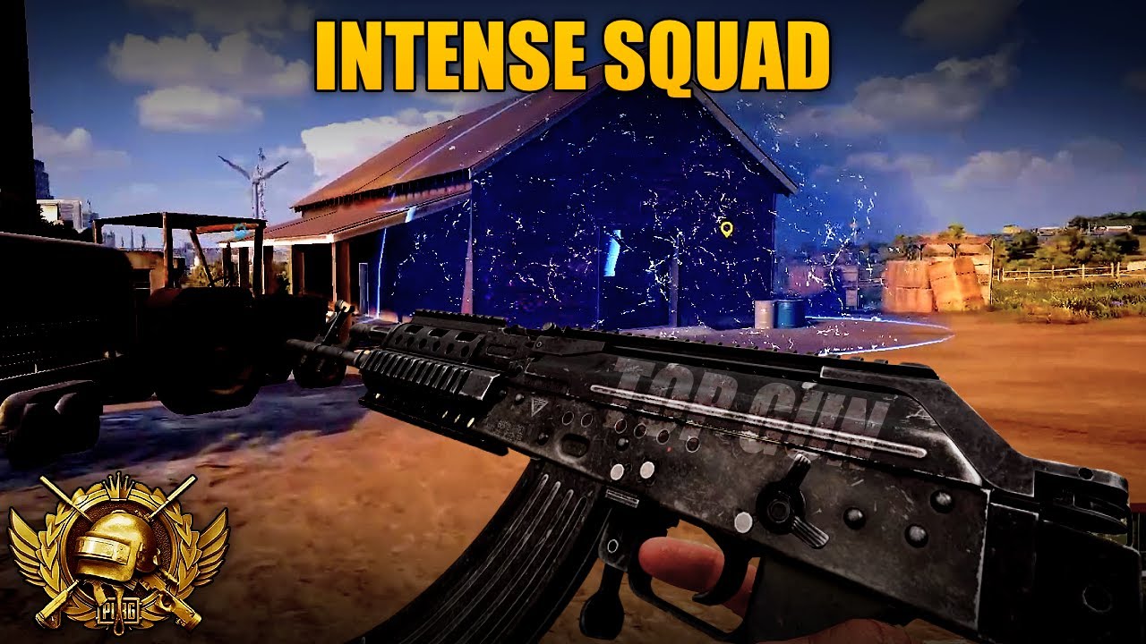 PUBG ranked: 1amLu ft. XMPL GAME AGAINST INTENSIVE SQUAD PLAYERS - YouTube