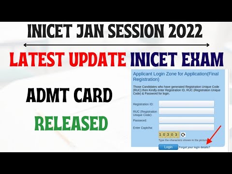 INICET 2022: Inicet Admit Card Published for Jan Session 2022🔥 Step to ...