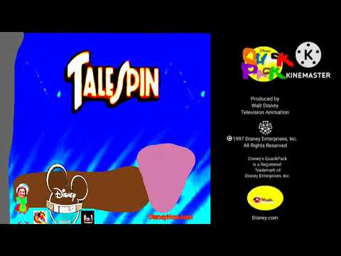 Disney's QuackPack Split-Screen Credits (w/Darkwing Duck & TaleSpin Promo)(1997)