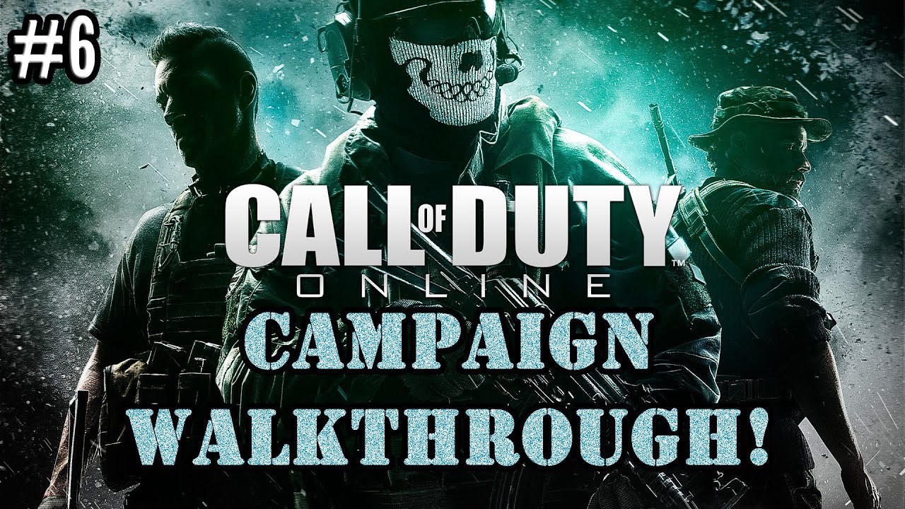 Call Of Duty Online - CAMPAIGN Walkthrough Part 6! - YouTube