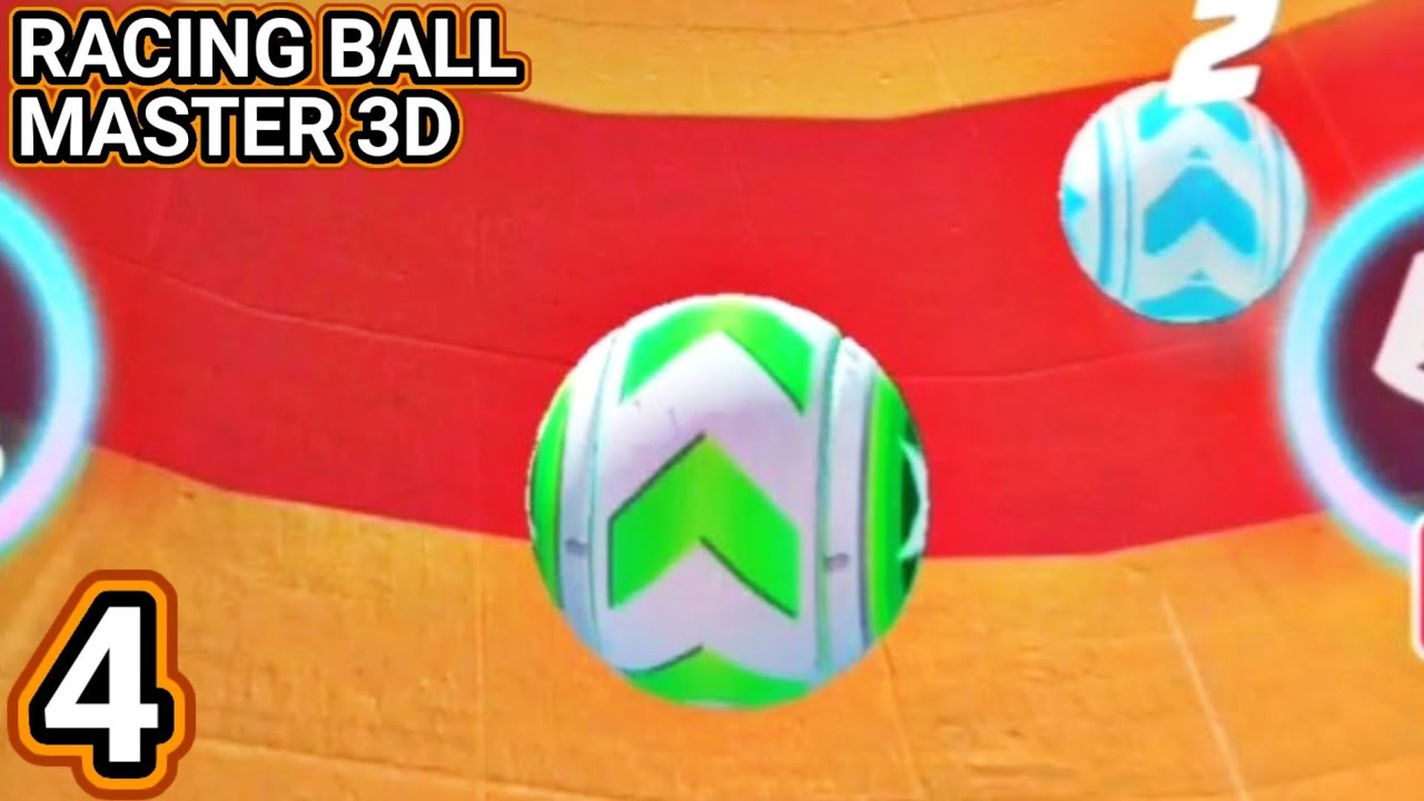 Racing Ball Master 3D Gameplay Level 4 - YouTube