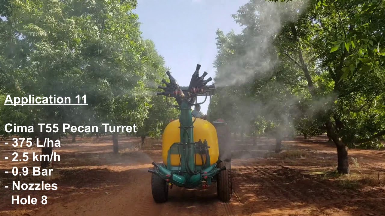 Pecan Nuts, Jakobsdal, Video, Spray Application KH2018 04VW - YouTube