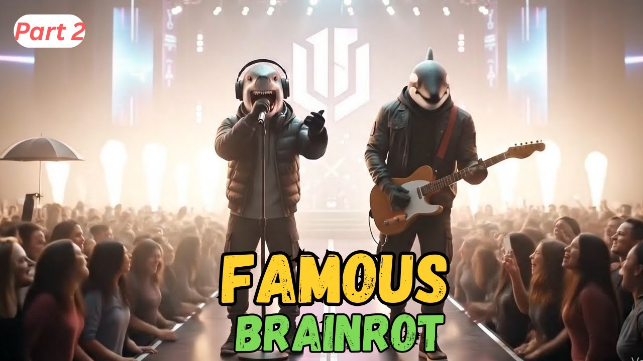 FAMOUS BRAINROT x Part 2.😎🎉 - YouTube