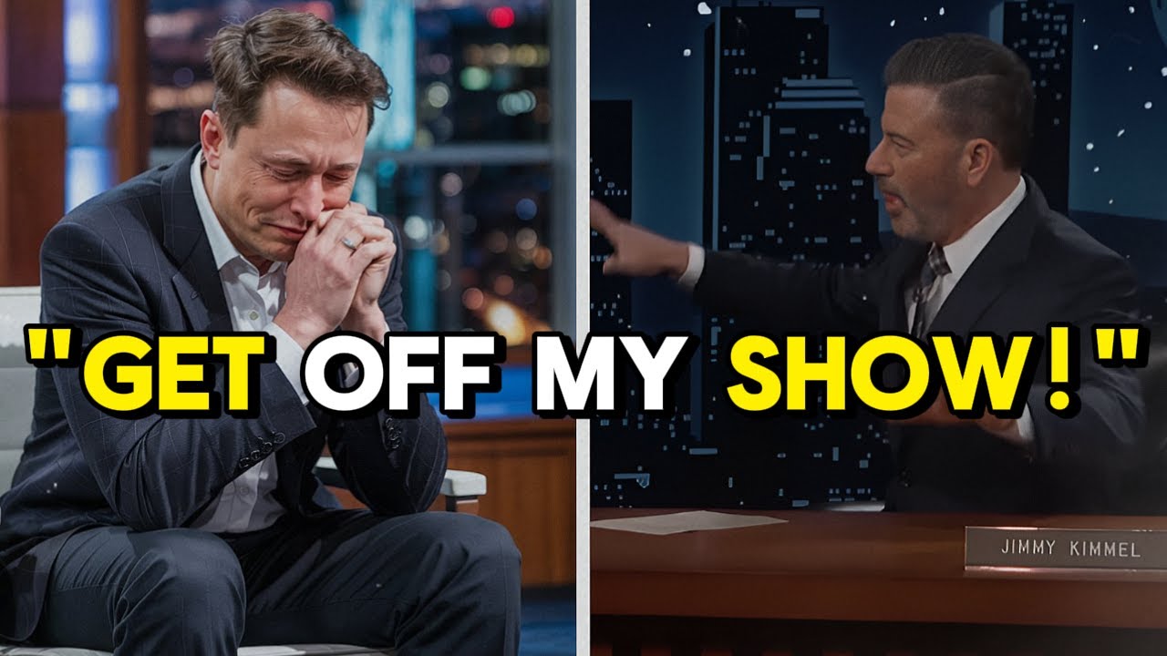 Jimmy Kimmel Makes Elon Musk Cry On Live TV After Fiery Confrontation ...