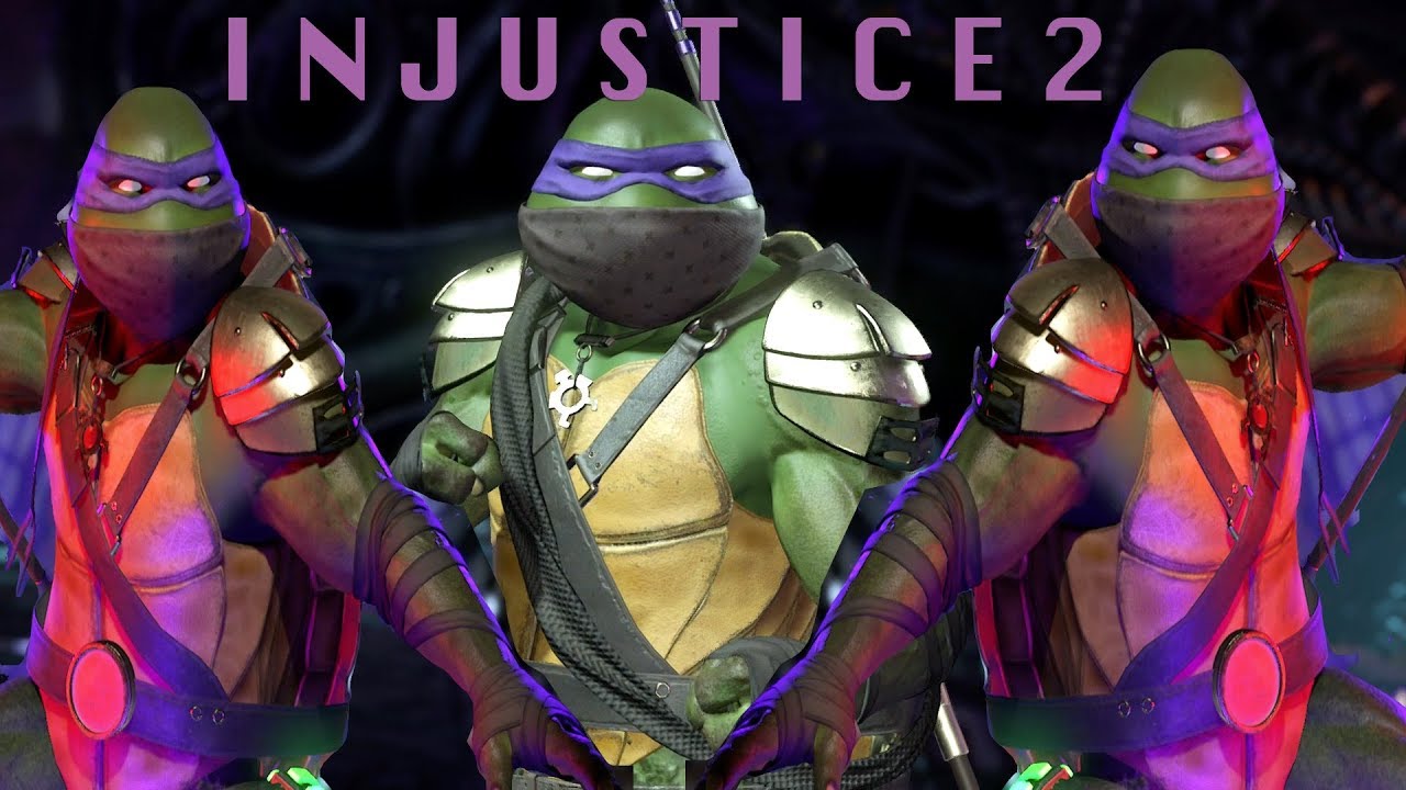 INJUSTICE 2 - TMNT ARE HERE | TMNT Ladder Mode W/ Donatello! - YouTube