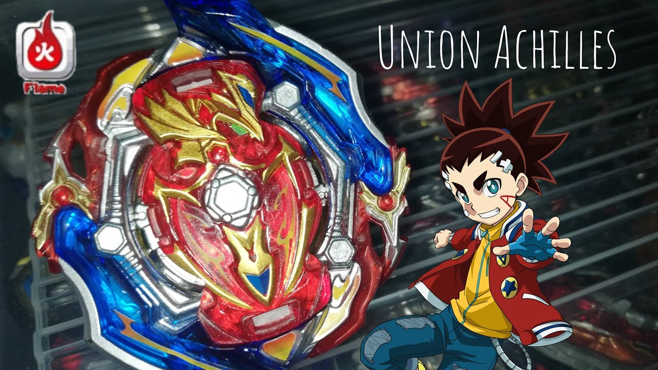 Union Achilles | Flame Brand | Beyblade Burst Gt Review - YouTube