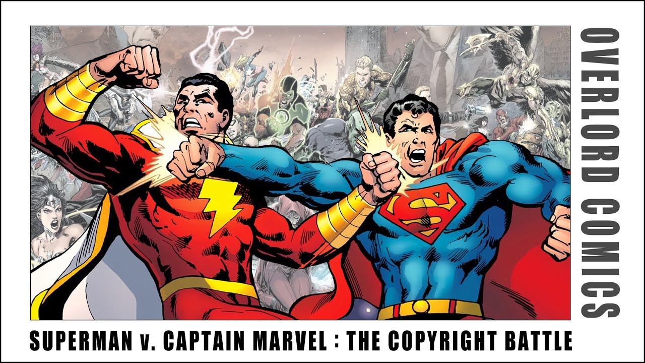 Captain Marvel Vs Superman Drawings