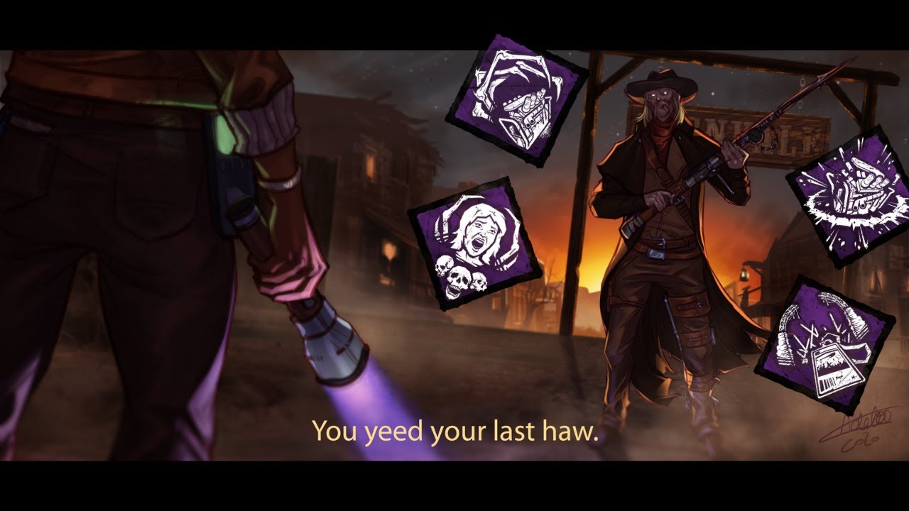 MY FAVORITE DEATHSLINGER BUILD!! A DBD Wild West Story. - YouTube