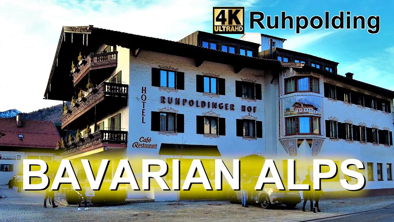 4K Walking Tour Germany. Ruhpolding Wandern. BAVARIAN ALPS. - YouTube
