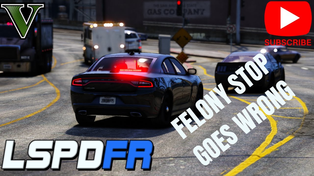 GTA 5 LSPDFR #148 Felony Stop Goes WRONG!! "No Commentary" - YouTube