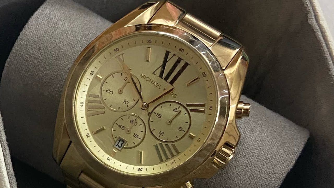 Unboxing the Michael Kors Women’s watch MK 5605 !! - YouTube