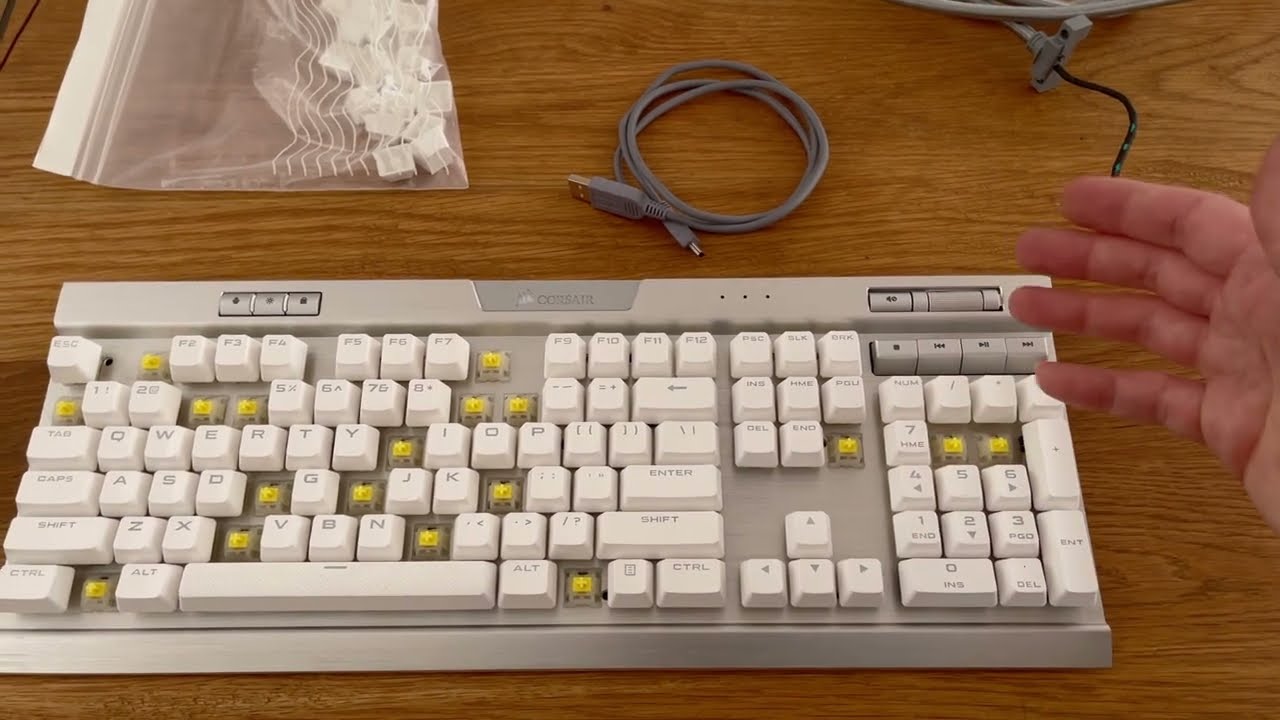 Corsair K70 Fixed to Detachable Cable (Mechanical Keyboard Mod) Pt 3 ...