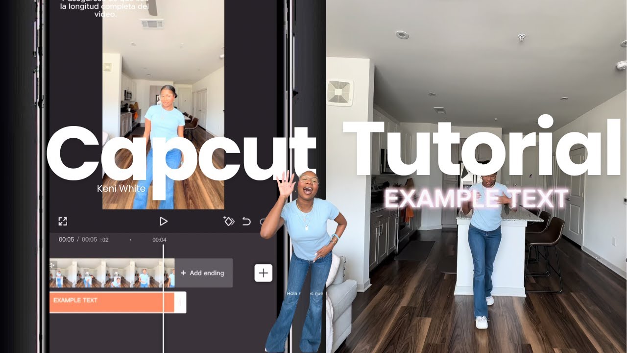 Duck Underneath Effect | tutorial + capcut tutorial + how to + text effect + capcut edit - YouTube