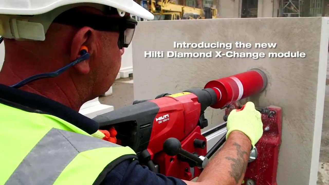 Hilti X-CM Diamond X-Change module - YouTube
