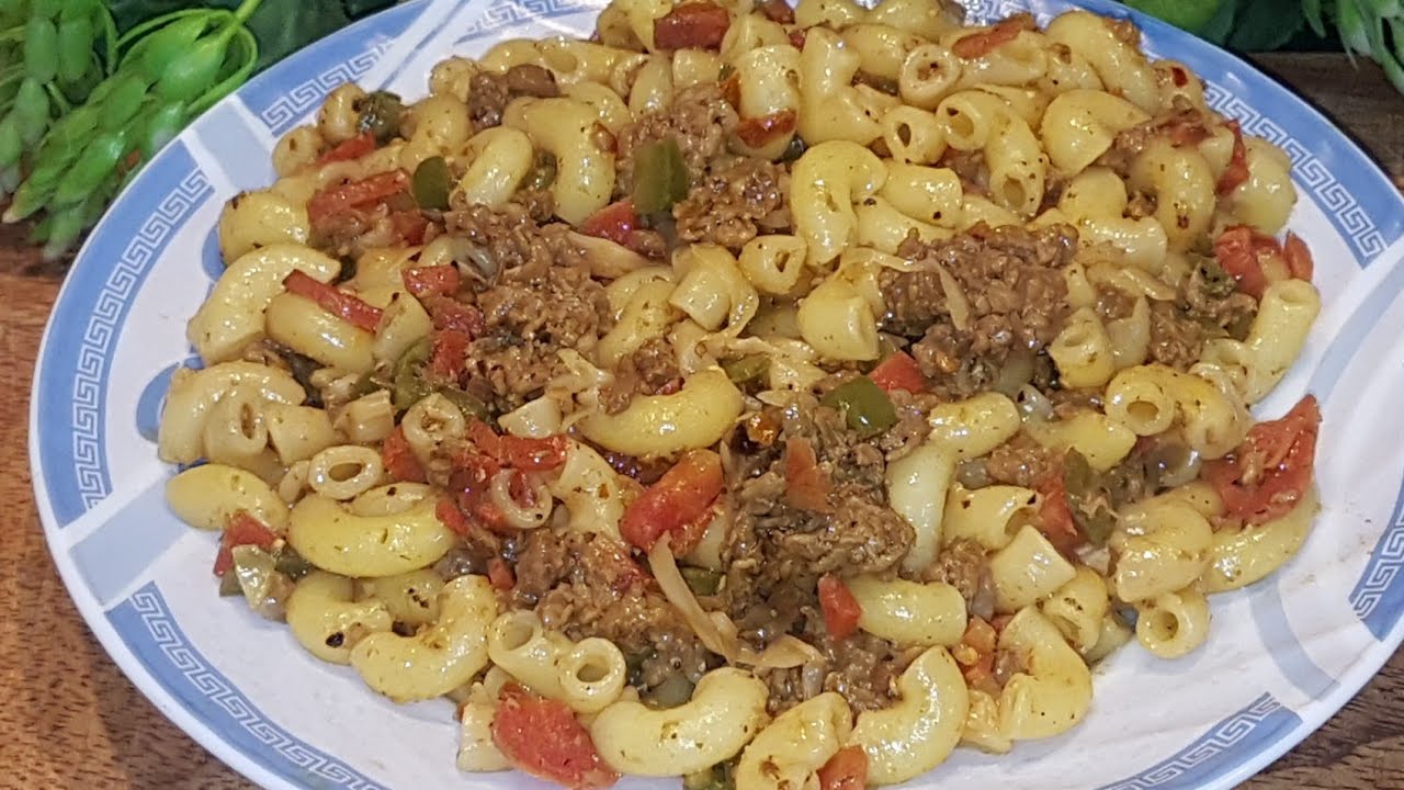 Spicy Keema macaroni||how to make tasty minced macaroni|| by classic ...