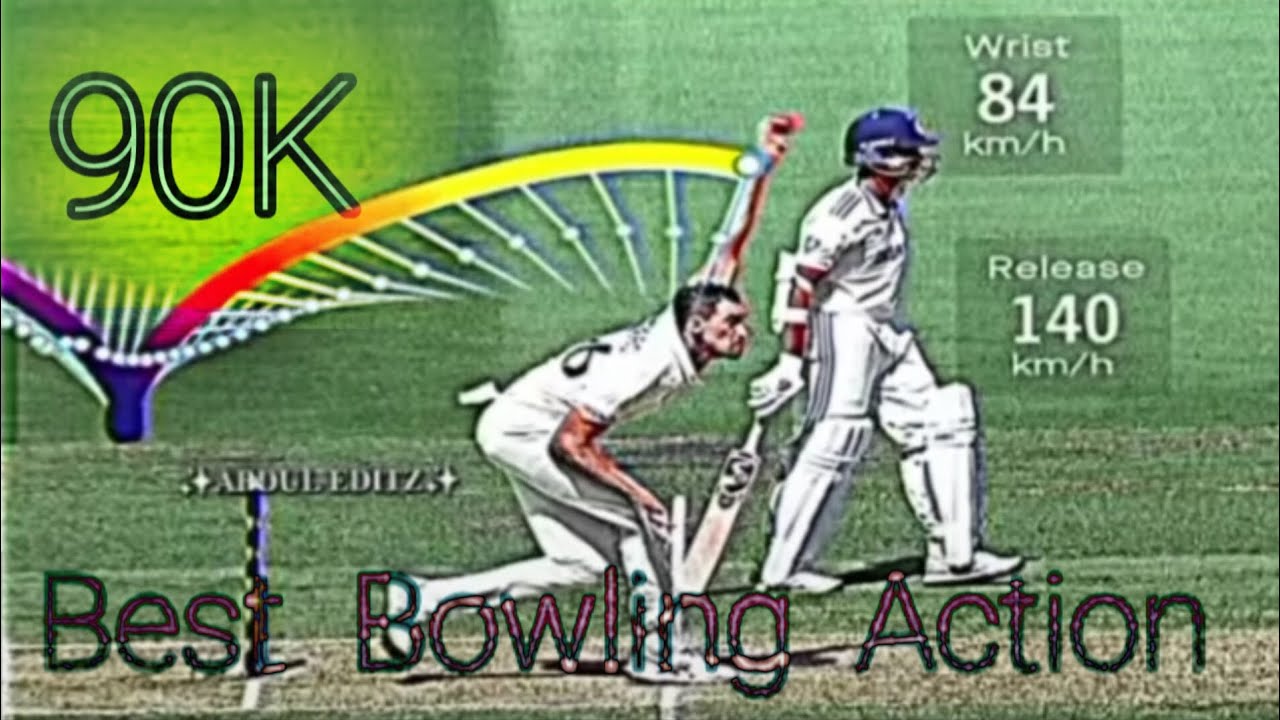 ''Mitchell Starc Bowling Action'' ||Best Bowling Action! - YouTube
