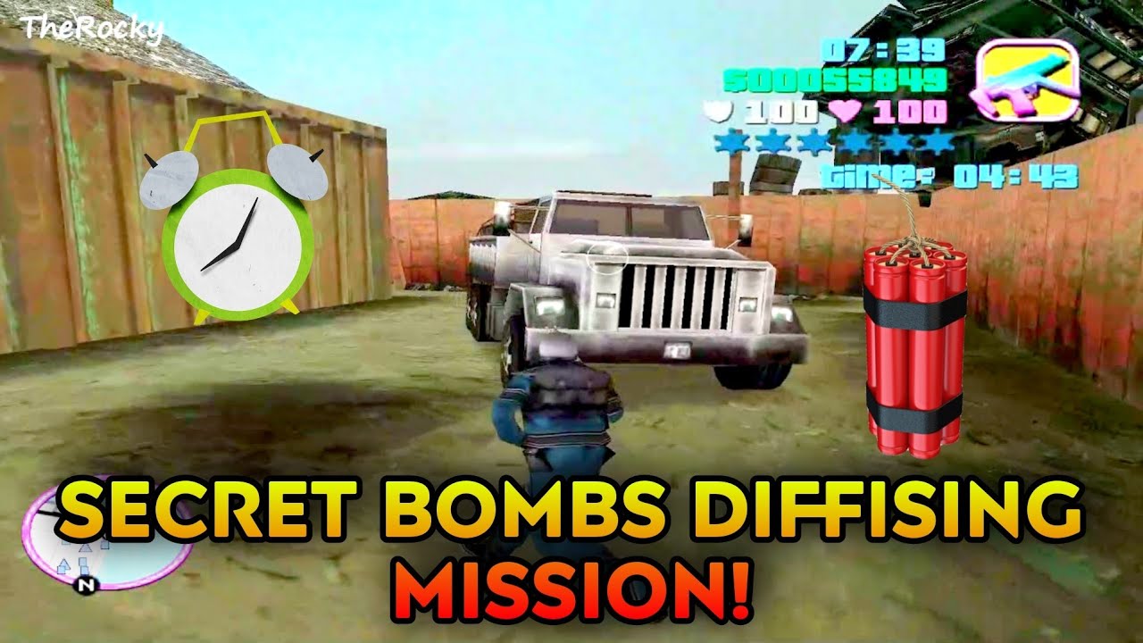 Secret Bombs Diffusing SWAT Mission In GTA Vice City? | SWAT Raid ...