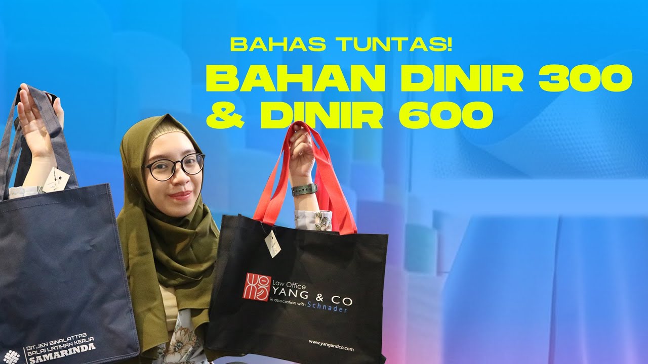 Bahas Tuntas Bahan Dinier D600 & Dinier D300 - Tas Goodie Custom - Tas ...