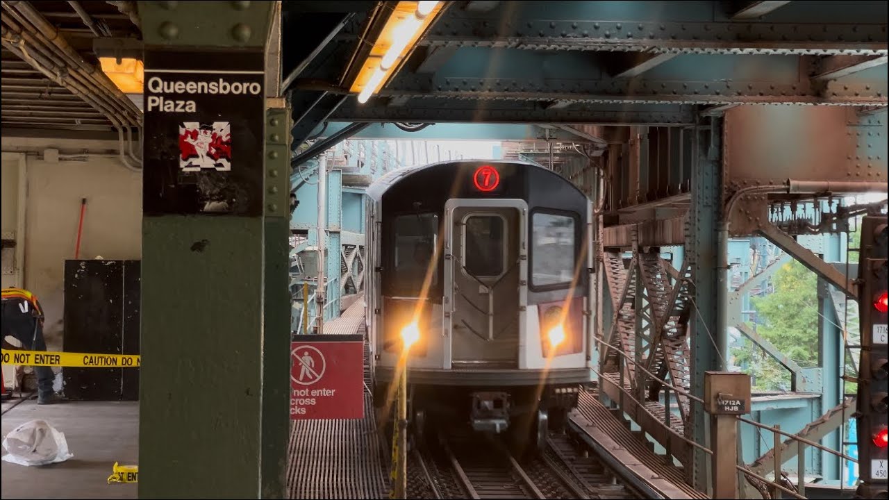 MTA New York City Subway Hudson Yards Bound Kawasaki R188 (7) Train ...