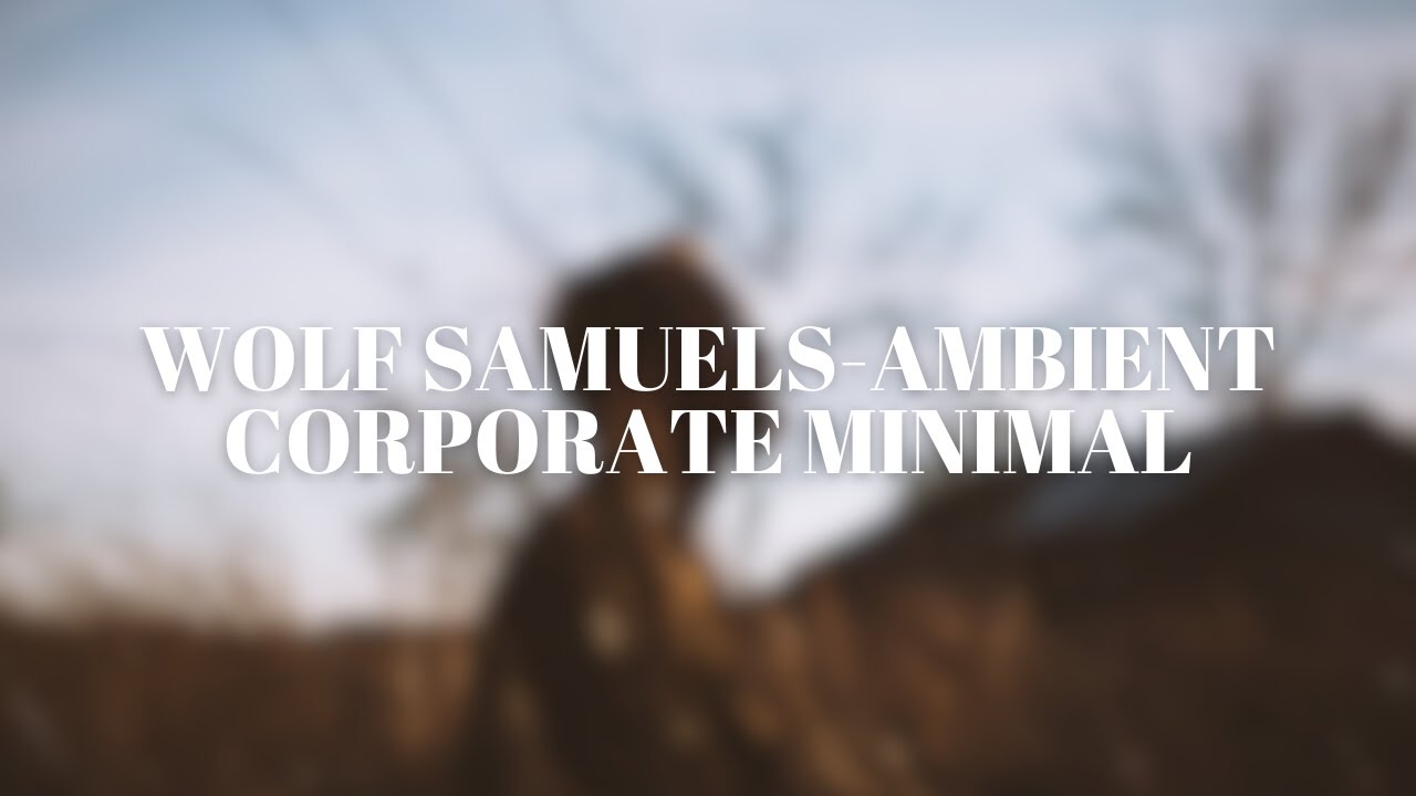 Wolf Samuels -Ambient corporate minimal - YouTube