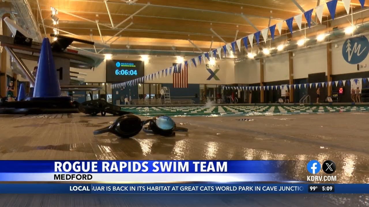 Diving into the Rogue Rapids swim team - YouTube