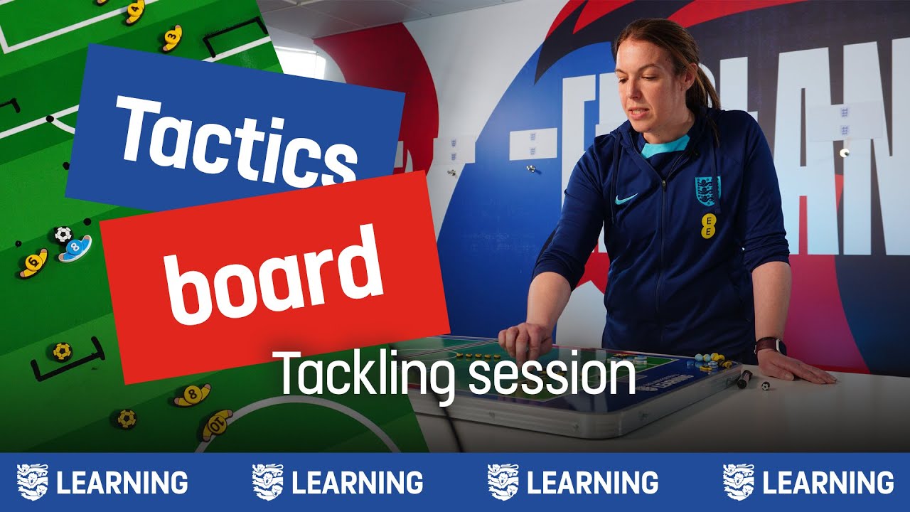 1v1 Recovery | Football Tackling Drill | Tactics Board Explainer - YouTube