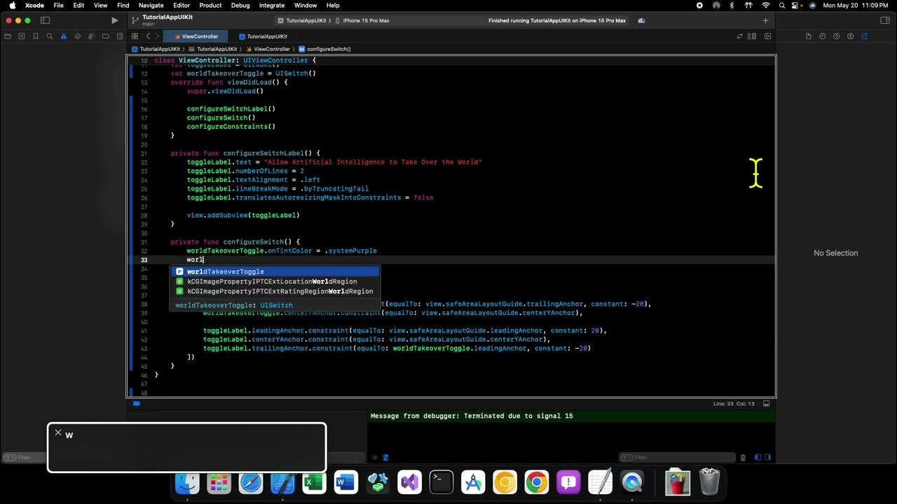 iOS Development with UIKit - 29 - UISwitch - YouTube