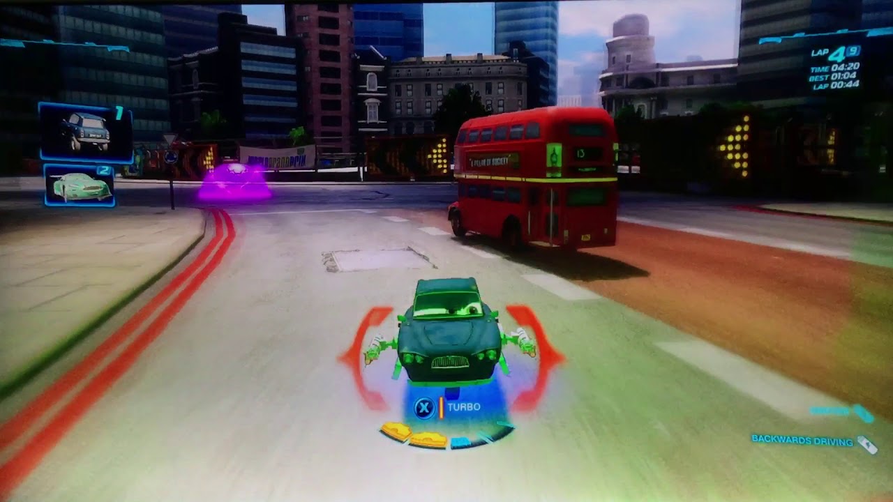 Cars 2 The Video Game | Tomber - Buckingham Sprint | 9 laps - YouTube
