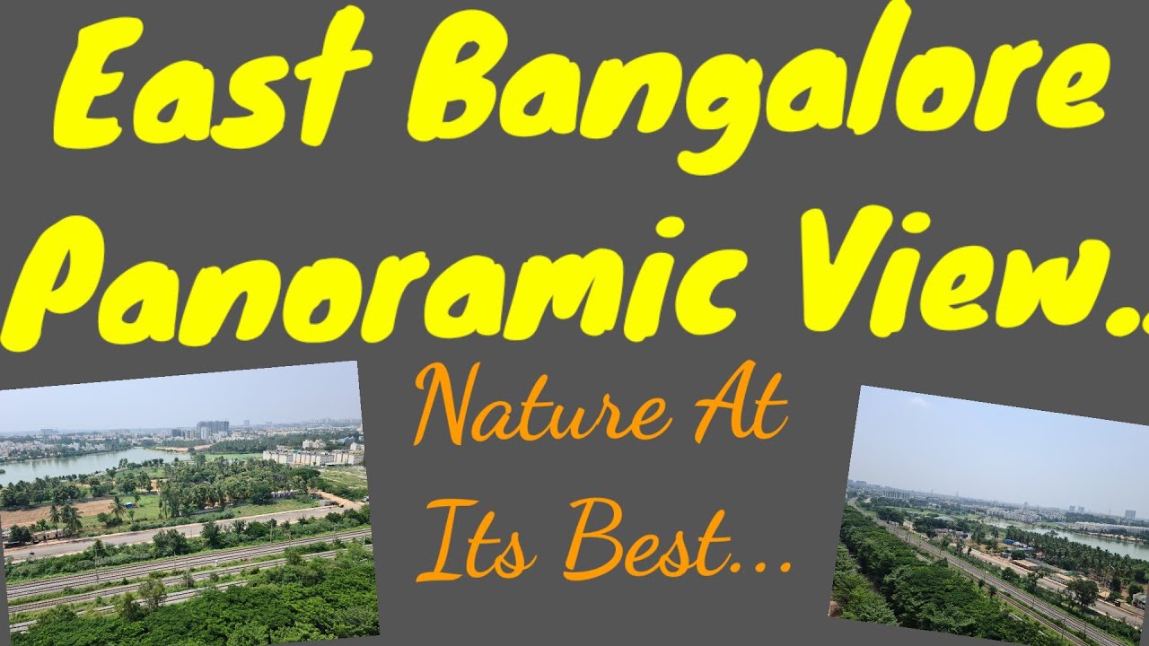 East Bengaluru View| Bengaluru City View| Panaromic view of Metropolis ...