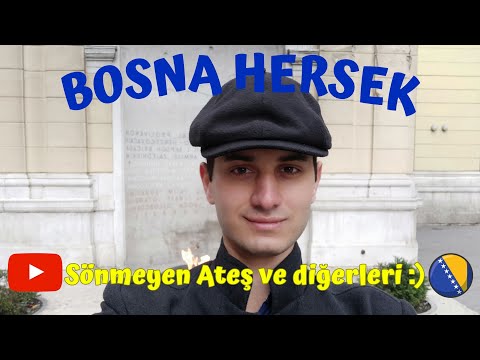 BOSNA HERSEK / BÖLÜM 26 - SÖNMEYEN ATEŞ :) - Saraybosna Gülü - Şehir Marketi ve Sarı Kale :) 🇧🇦