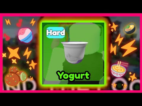 Guide How To Get Yogurt On Roblox Find The Foods - YouTube