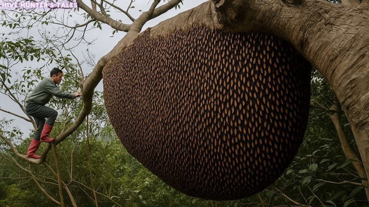 How to Locate and Capture a Wild Bee Hive Easily | Bee Hunting ...