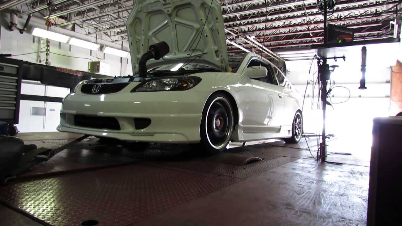 Precision Auto Canada Civic EM2 K24/k20 Dyno Tuning - YouTube