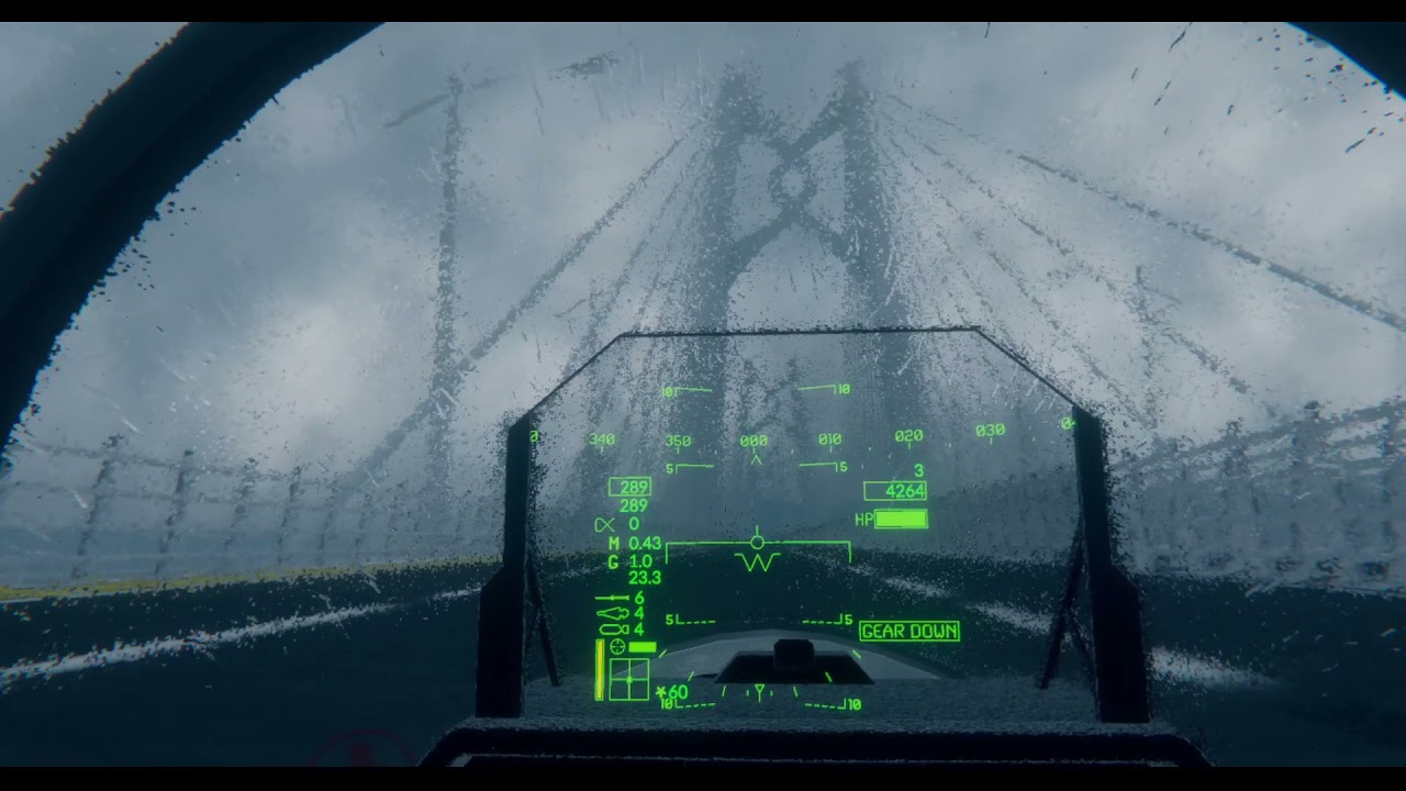 [ VRChat ] Flying a fighter jet through the rain in VRChat - YouTube