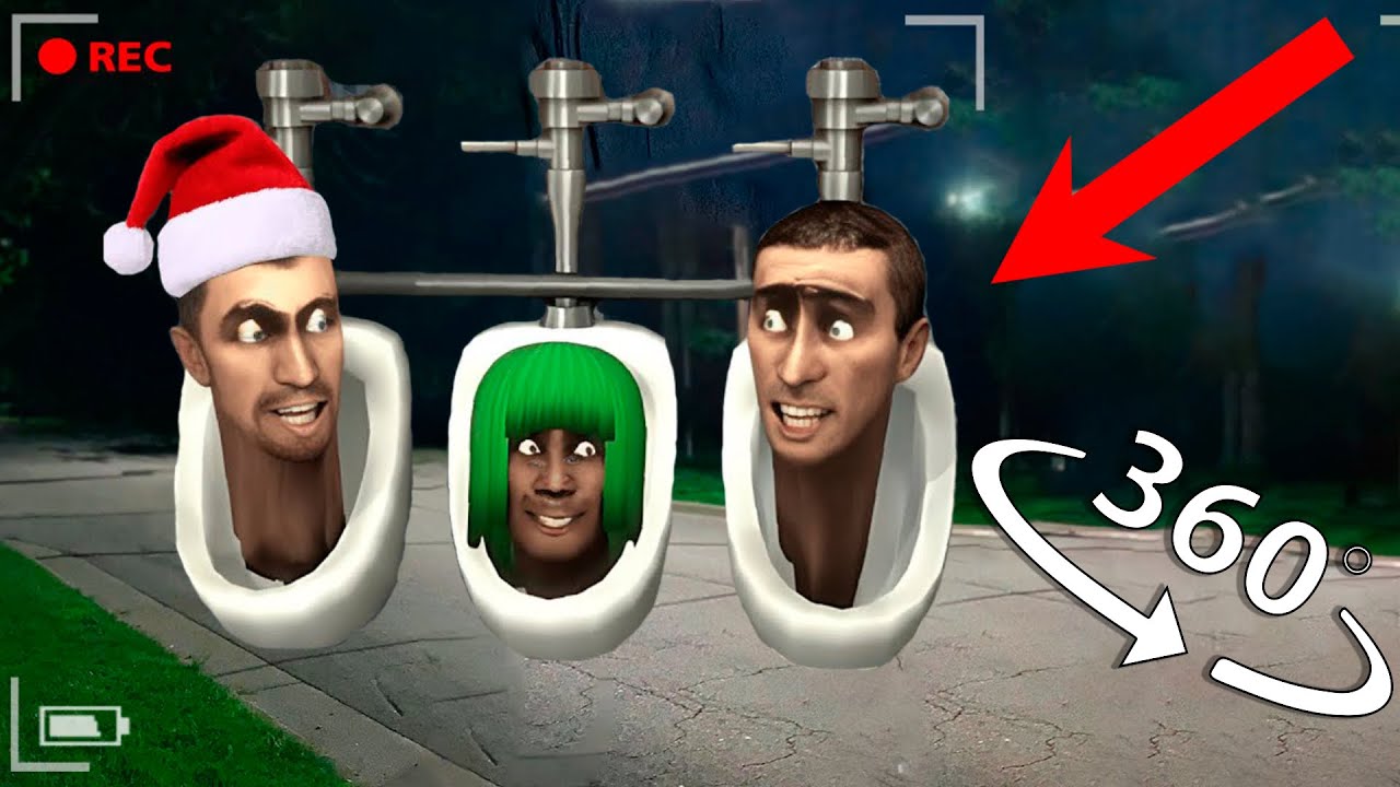 Skibidi Toilet Finding Challenge But it's 360 degree video #1 - YouTube