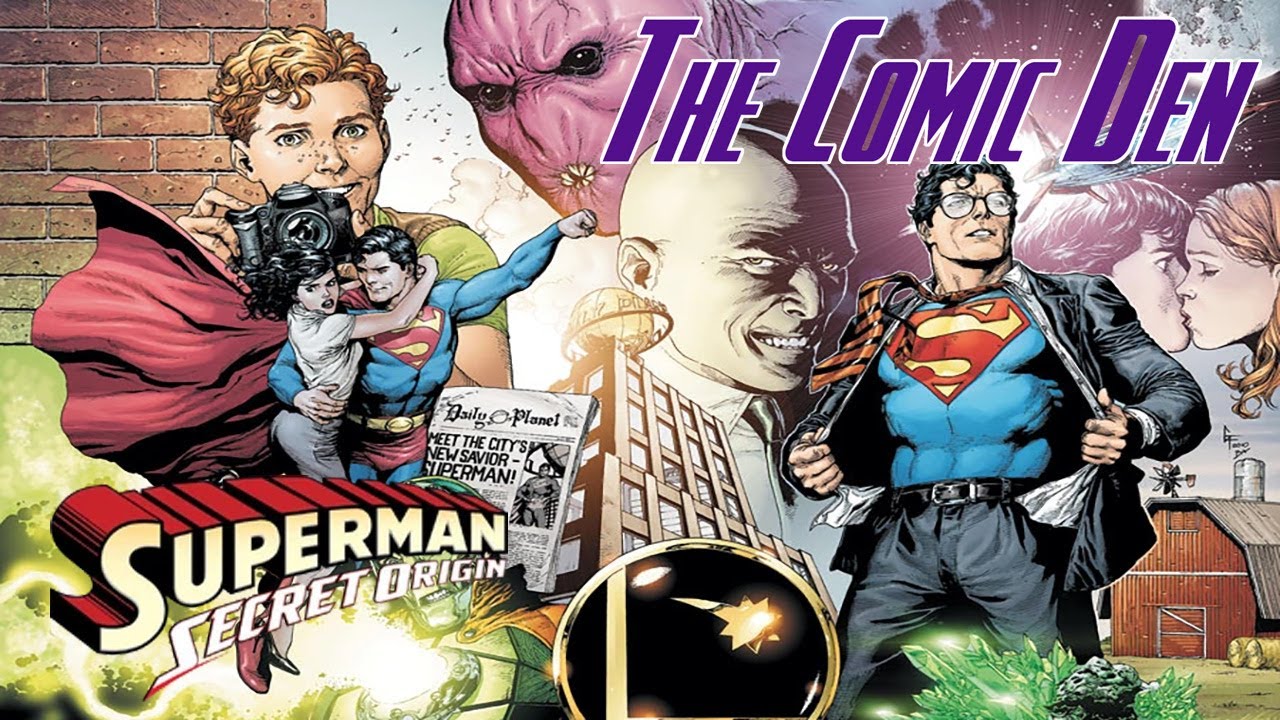 Superman Secret Origin Comic Review - The Comic Den - YouTube