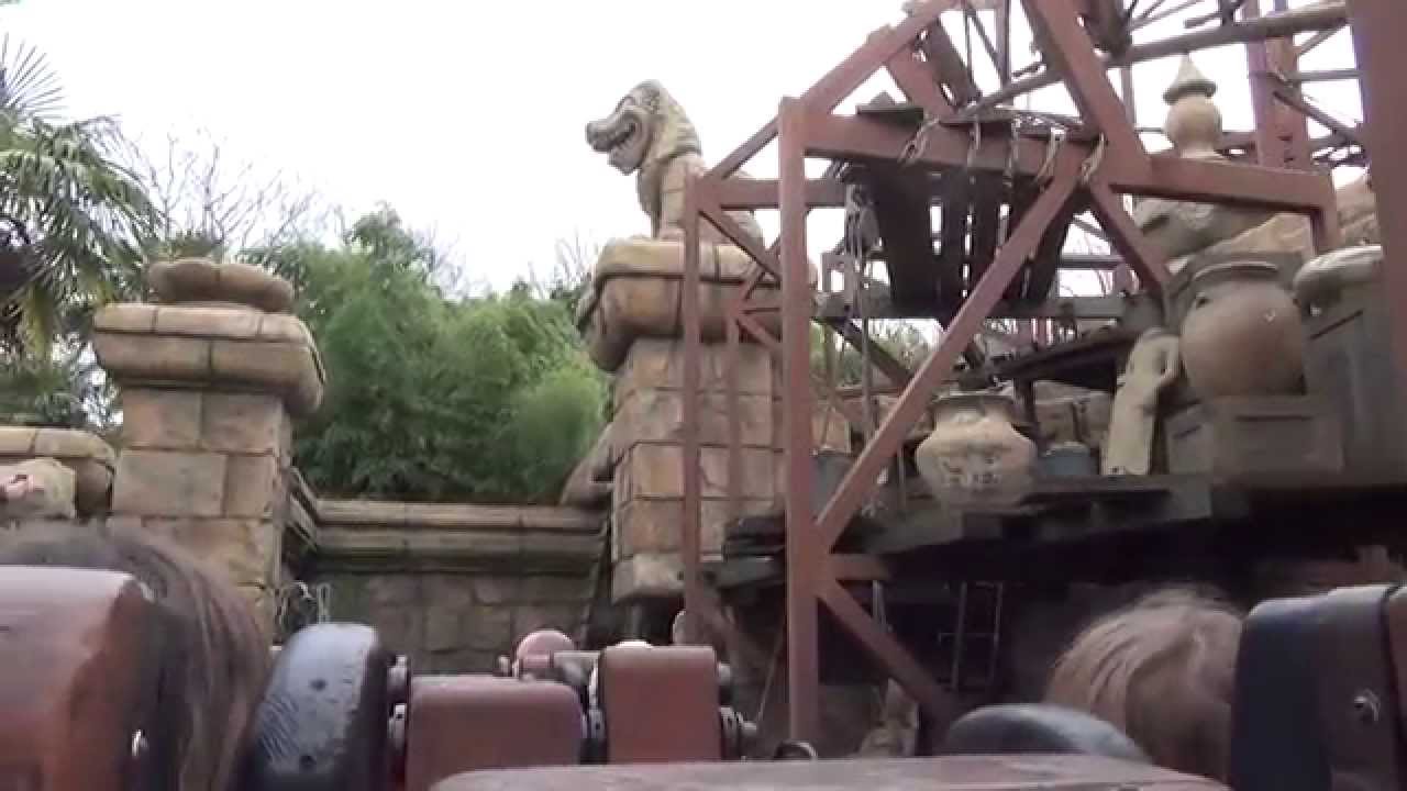 Indiana Jones Et Le Temple Du Péril Coaster On-ride HD Disneyland Paris ...