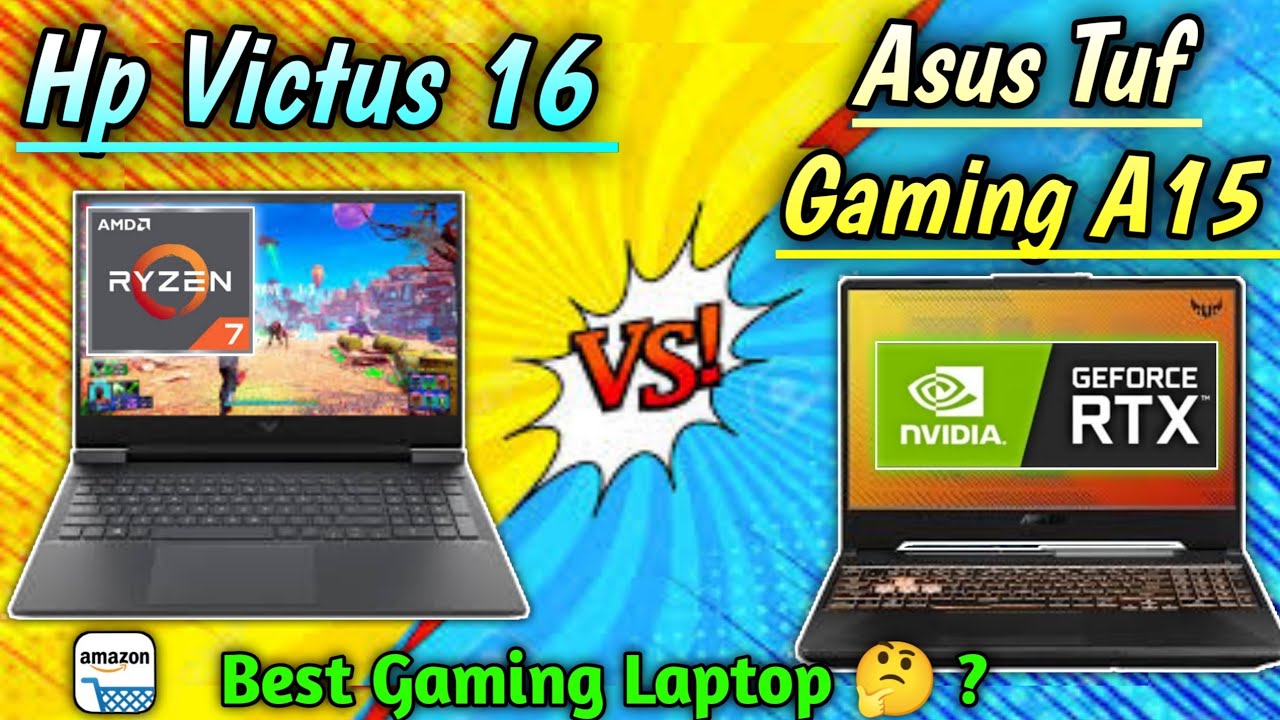 Hp Victus 16 VS Asus Tuf Gaming A15 🤔 l Ryzen 7 5800H l RTX 3060 l Best ...