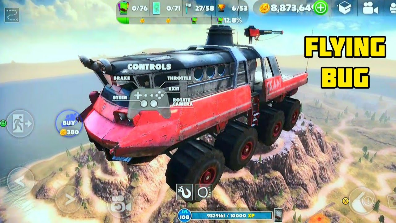 ICEBREAKER FLY IN THE SKY BUG | OFF THE ROAD, OPEN WORLD DRIVING GAME ...