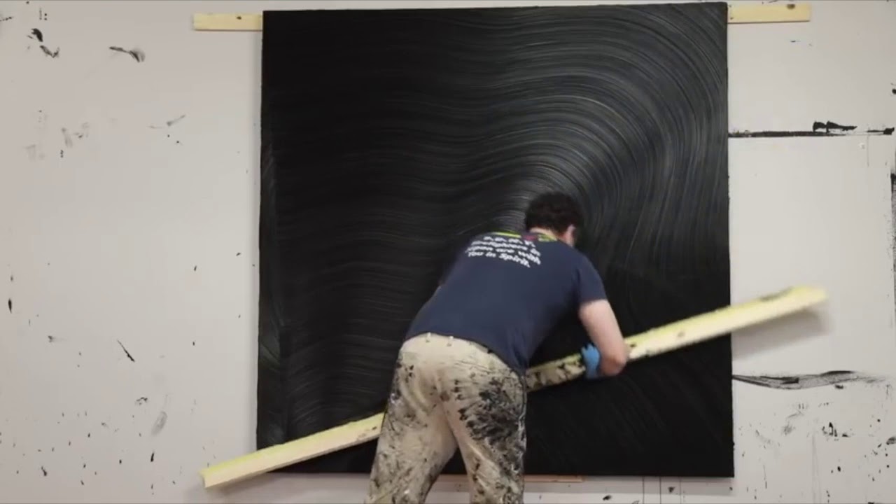 James Austin Murray Creating a New Work of Art - YouTube