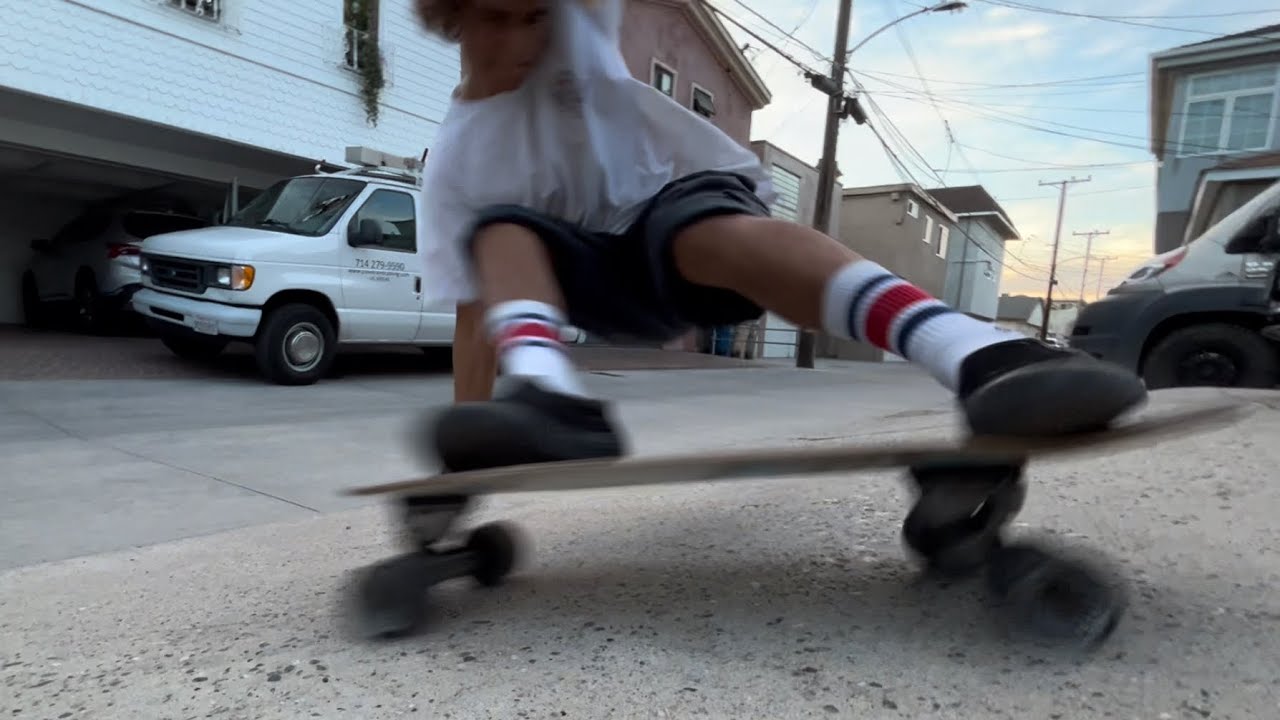 Cade Malley Carver Skateboards Bert Slide - YouTube