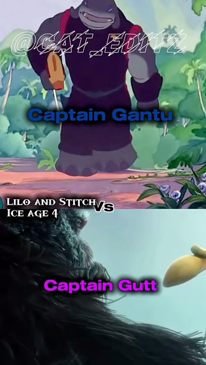 Captain Gantu vs Captain Gutt - YouTube