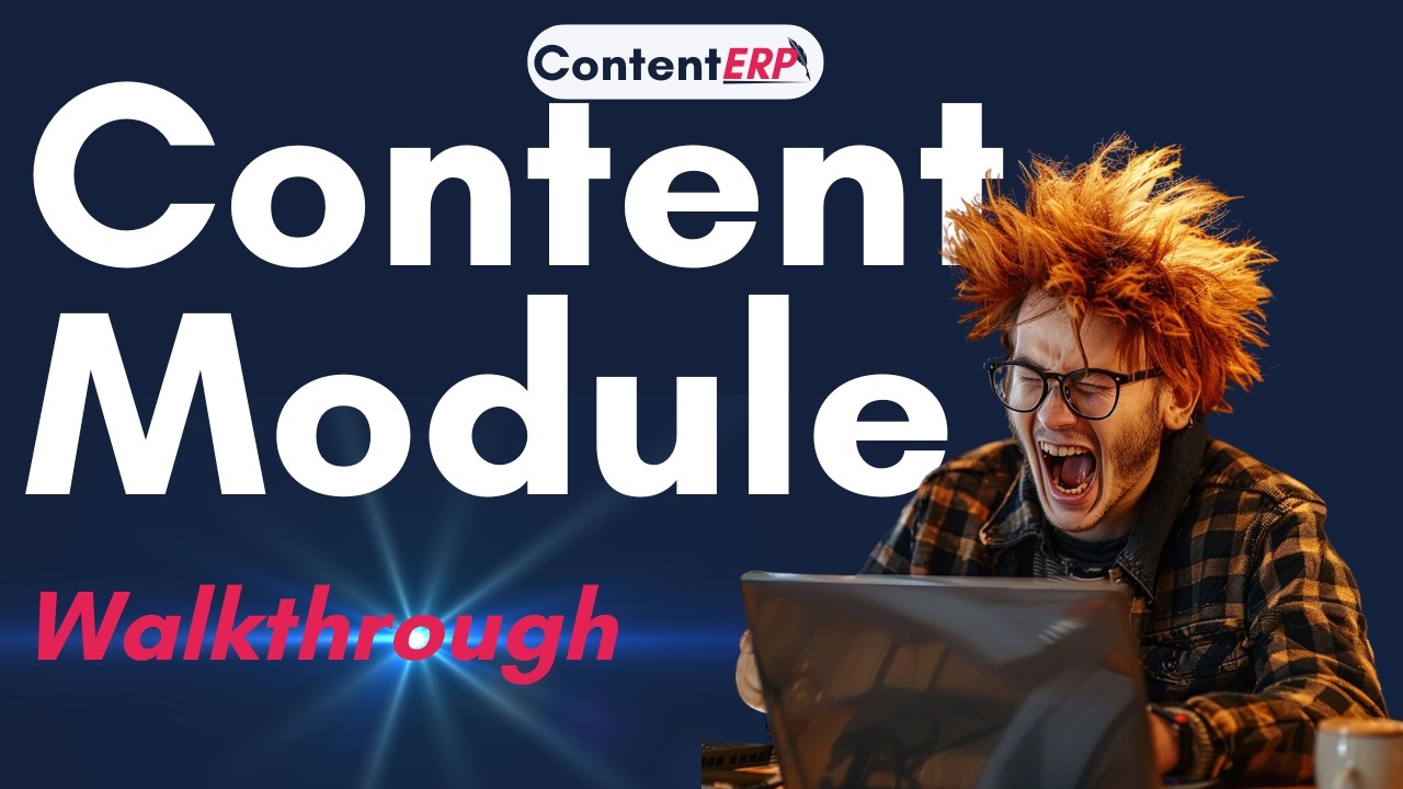 Content Module Walkthrough - ContentERP - YouTube