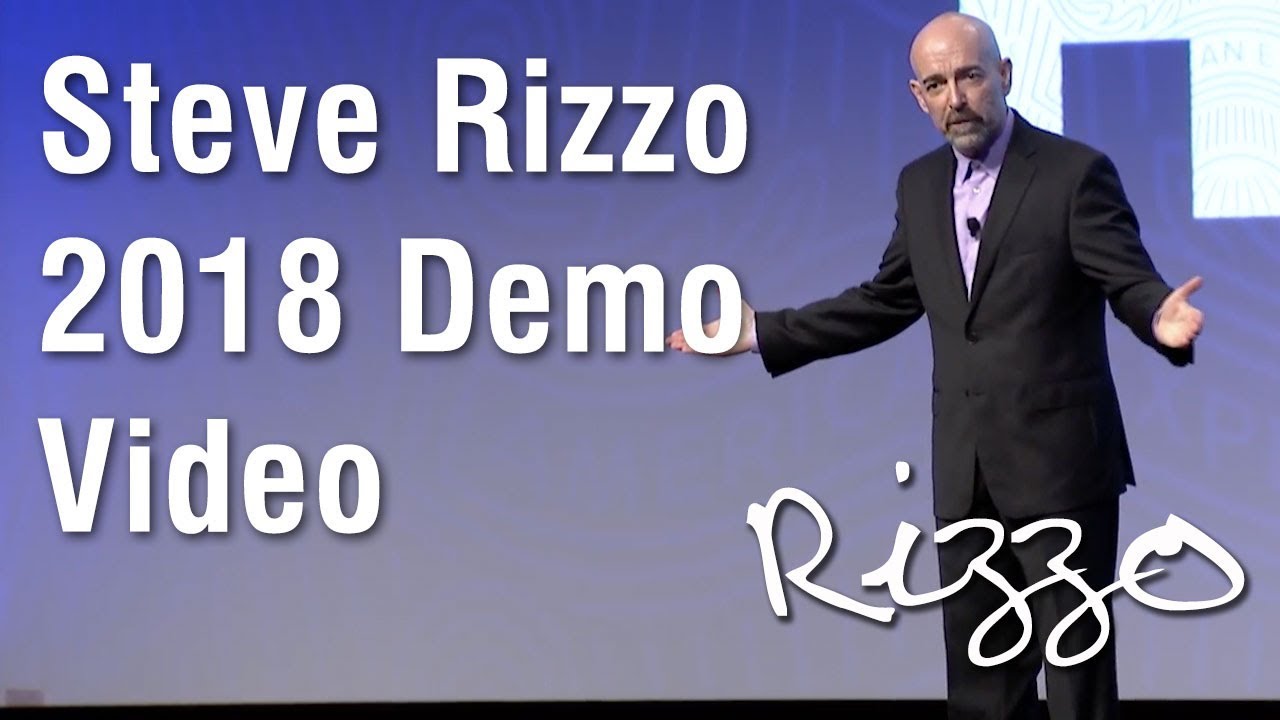 Steve Rizzo 2018 Speaker Demo - YouTube