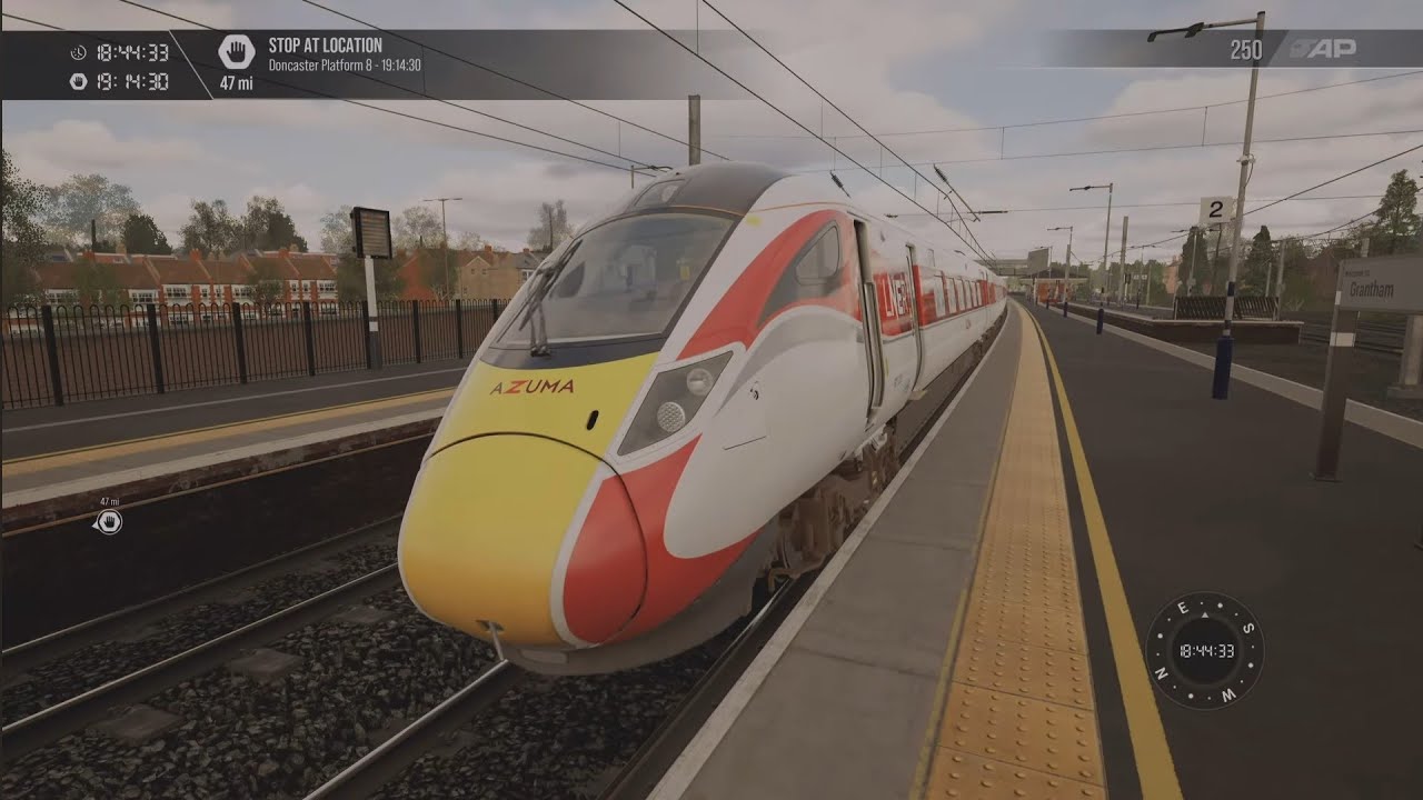 Train Sim World 4 East Coast Mainline Class 801 Grantham to Doncaster ...