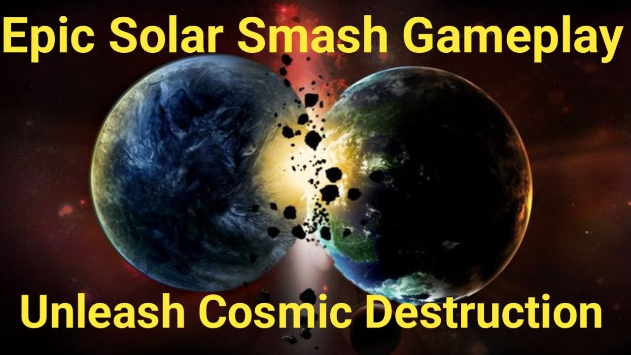 The Most Destructive Solar Smash Gameplay Ever! - YouTube