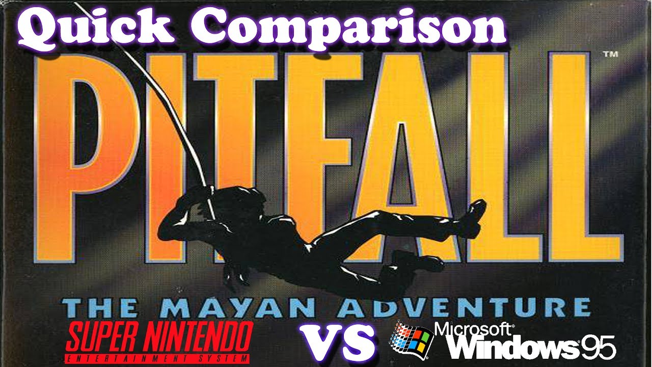 [Quick Comparison] Pitfall The Mayan Adventure - SNES vs PC - YouTube