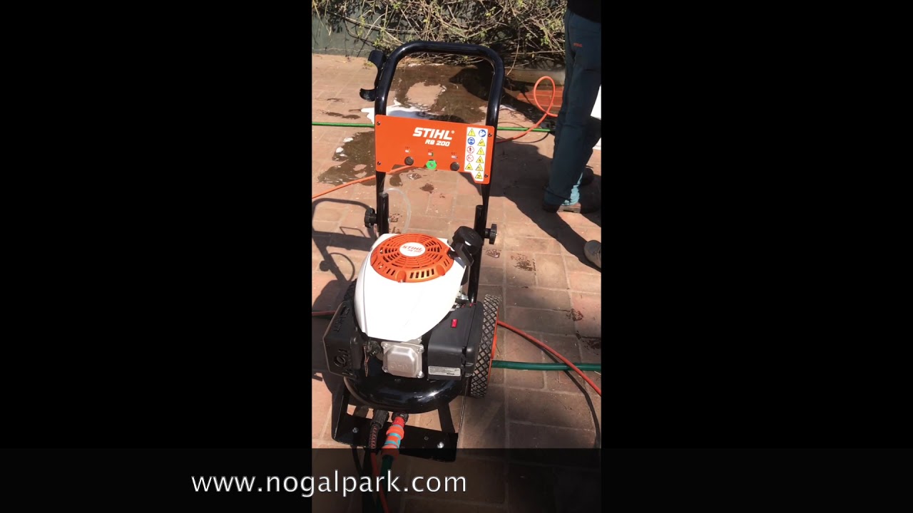 Stihl RB200 Y RB600 review , Nueva linea de hidrolavadoras a motor ...