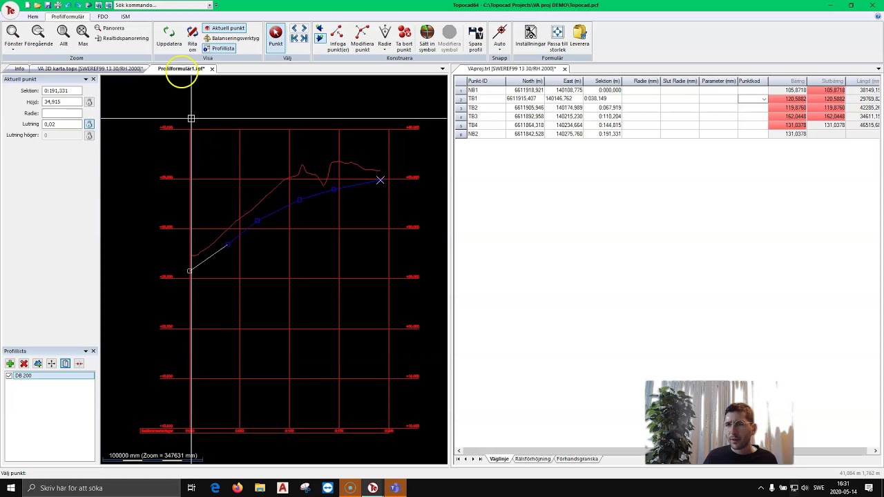 VA-projektering i Topocad - YouTube