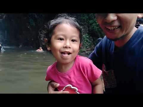 Bermain air di curug ngumpet Bogor dg dede shakila